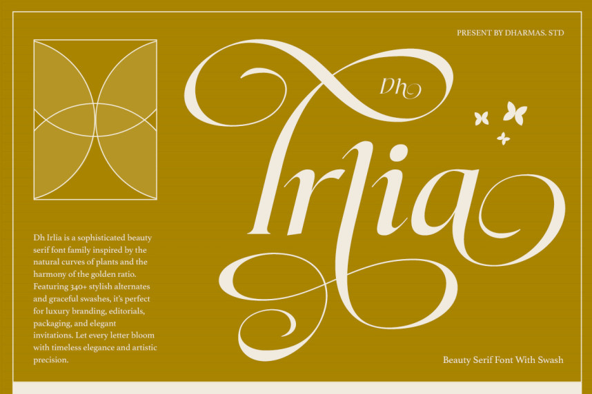 Dh Irlia Font - Befonts