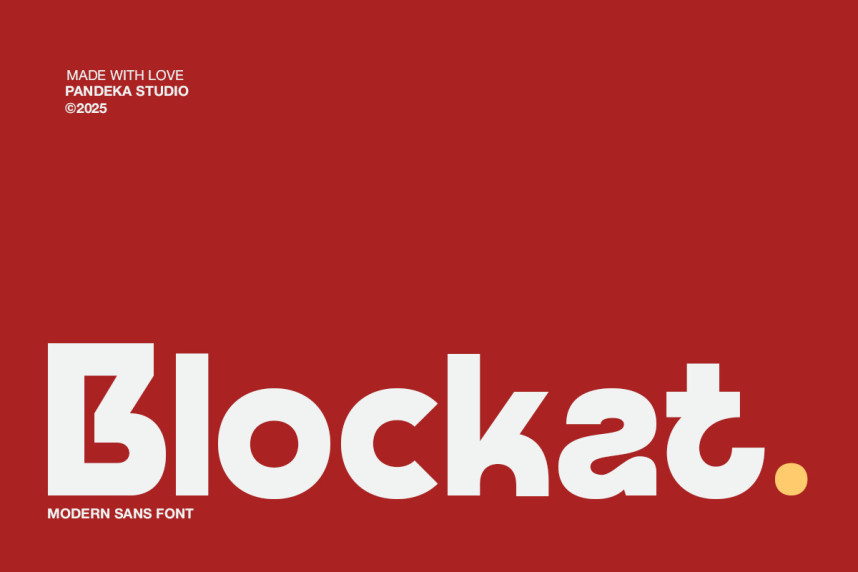 Blockat - Corporate Font - Download Free Font