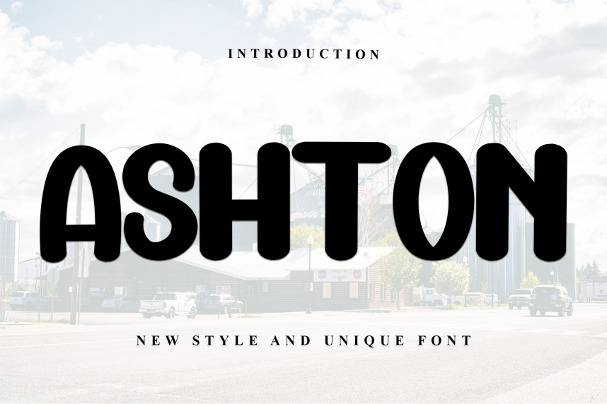 Ashton Unique Font - Befonts