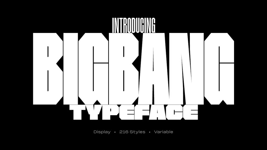 BigBang Typeface - Download Free Font