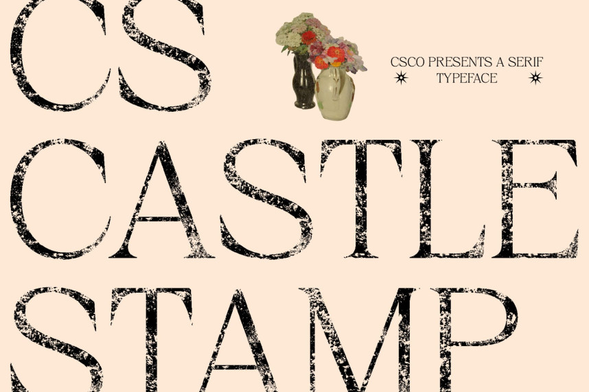 CS Castle Stamp Font - Download Free Font