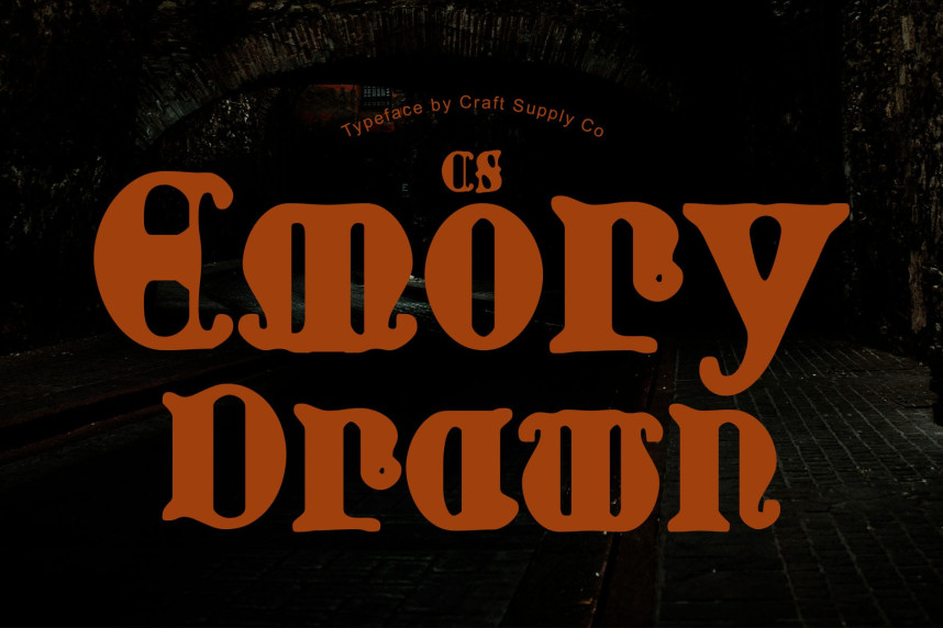 Emory Drawn Font - Befonts