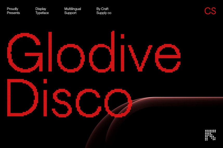 CS Glodive Disco Font - Download Free Font