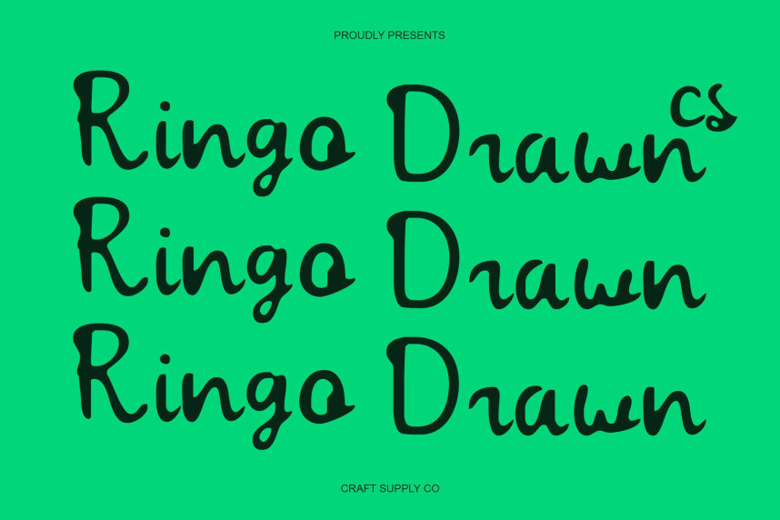 CS Ringo Drawn Font - Download Free Font