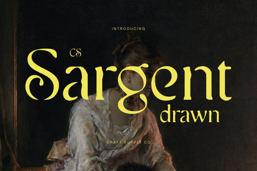 CS Sargent Drawn Font - Download Free Font