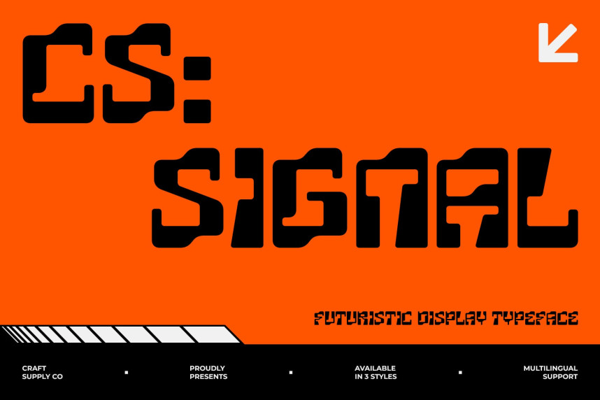 CS Signal Font - Download Free Font
