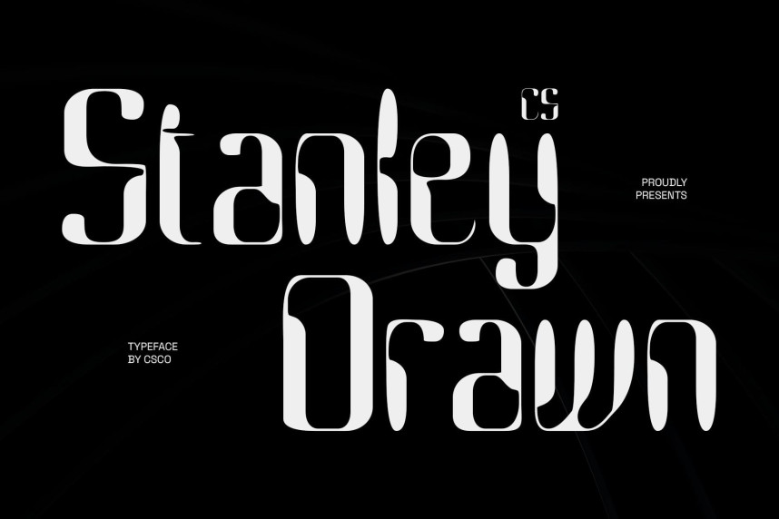 CS Stanley Drawn Font - Download Free Font