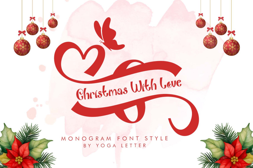Christmas With Love Font - Download Free Font