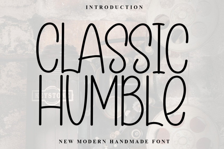 Classic Humble Handmade Font - Befonts