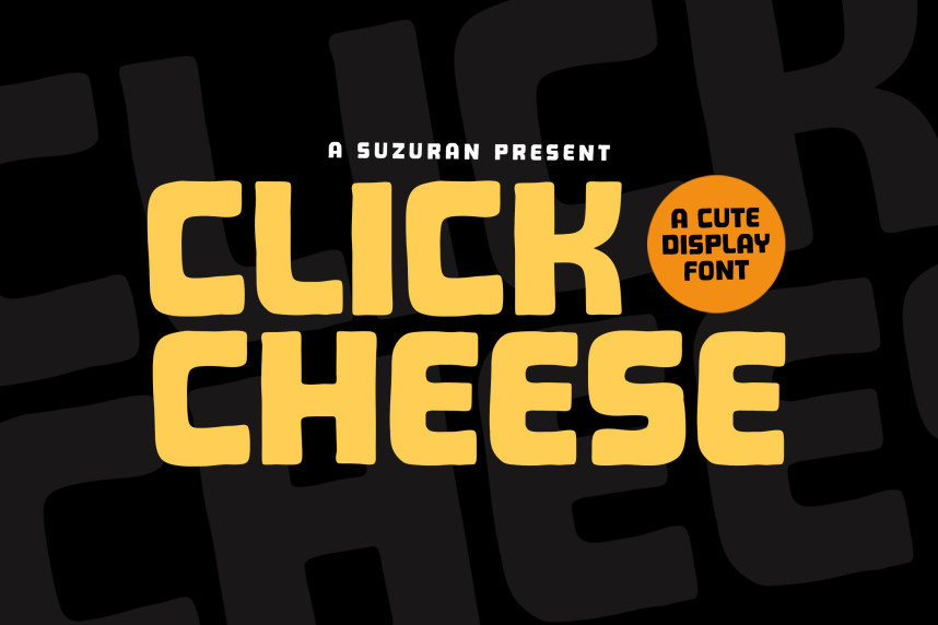 Click Cheese Font - Download Free Font