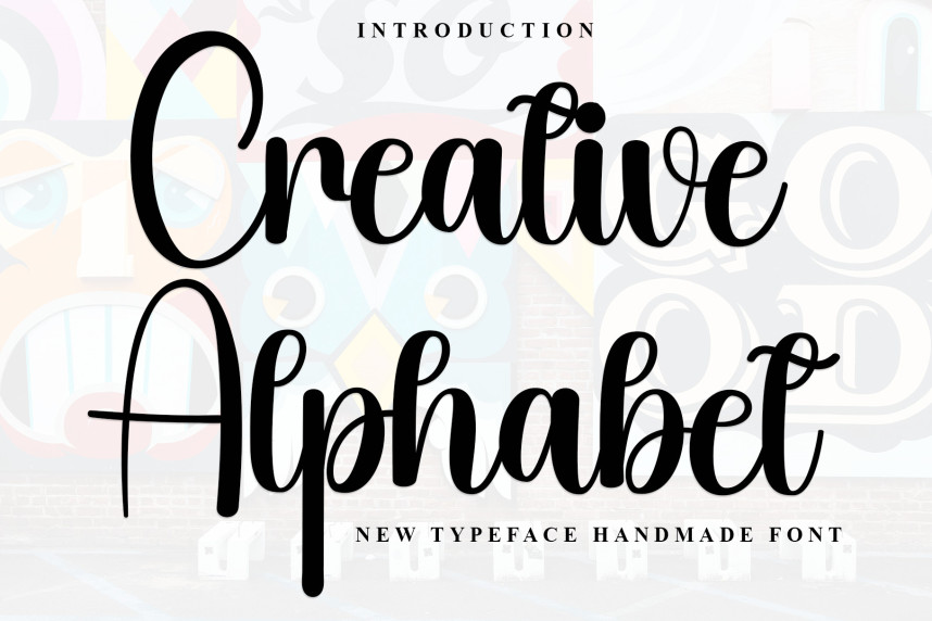 Creative Alphabet Handmade Font - Befonts