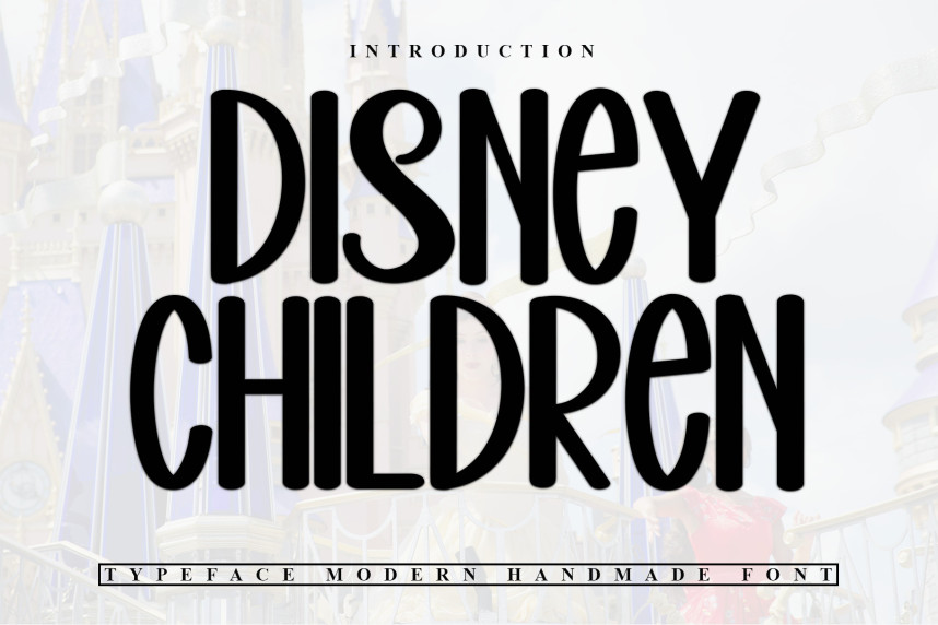 Disney Children Script Font - Befonts