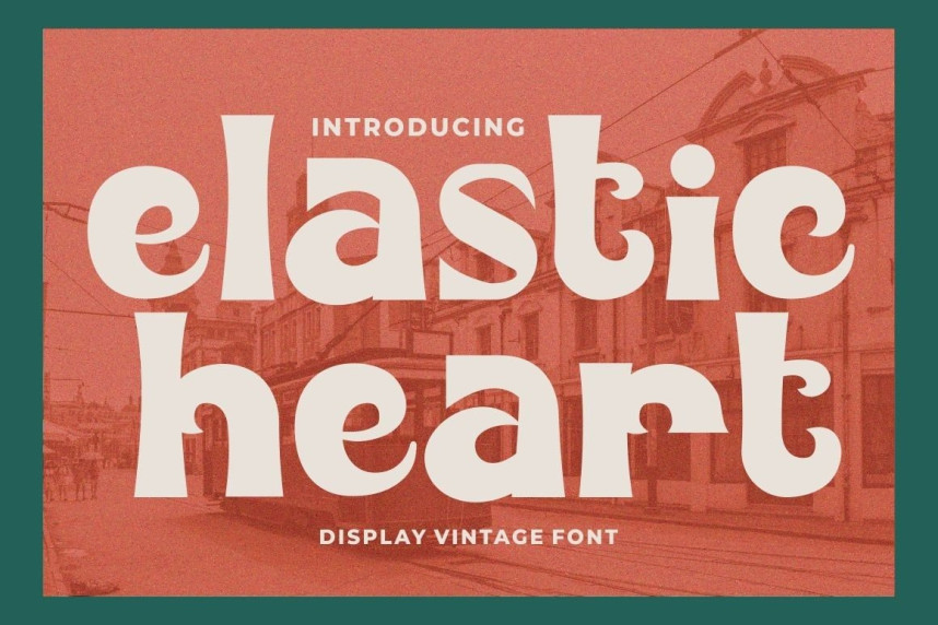 Elastic Heart Font - Download Free Font