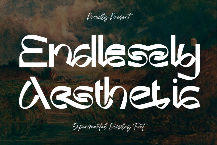 Endlessly Aesthetic - Unique Font - Befonts