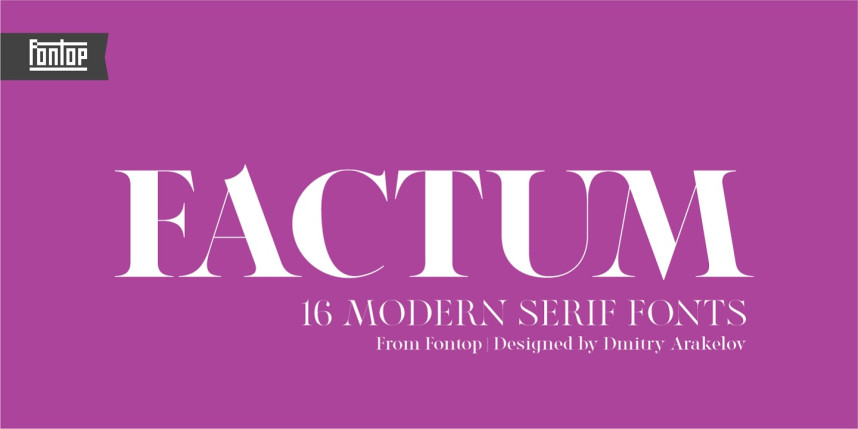 Factum Font Family - Download Free Font