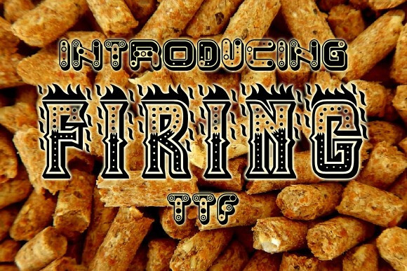Firing Display Font - Download Free Font
