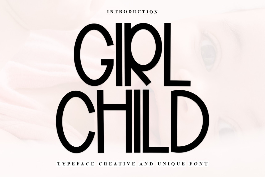 Girl Child Unique Font - Download Free Font