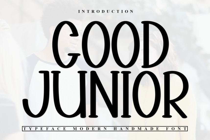 Good Junior Handmade Font - Download Free Font