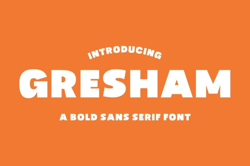 Gresham Sans Serif Font - Download Free Font