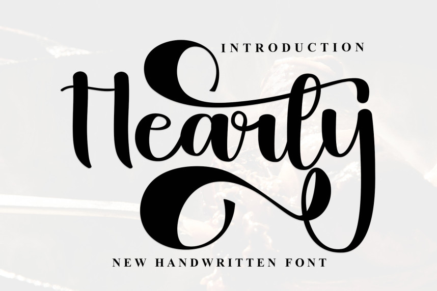 Hearty Handwritten Font - Download Free Font