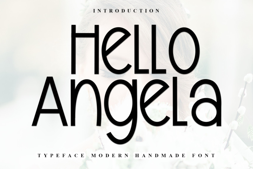 Hello Angela Handmade Font - Download Free Font