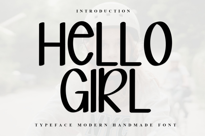 Hello Girl Handmade Font - Download Free Font
