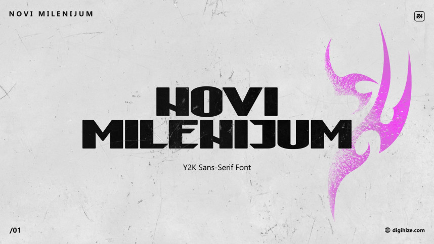 Novi Milenijum Sans Serif Font - Download Free Font