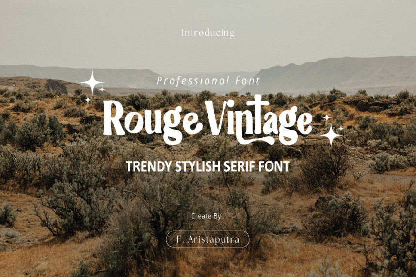 Rouge Vintage Font - Download Free Font