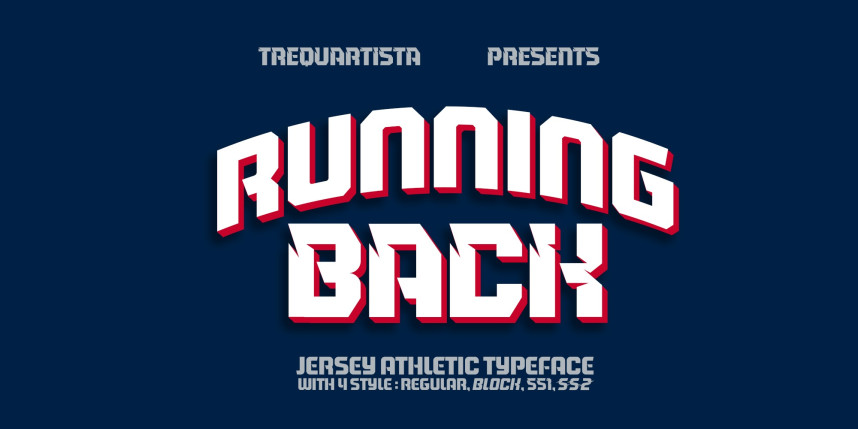 Running Back Font - Download Free Font