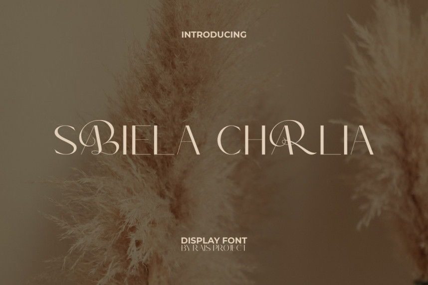 Sabiela Charlia Font - Download Free Font