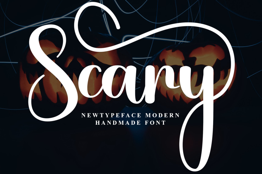 Scary Handwritten Font - Befonts