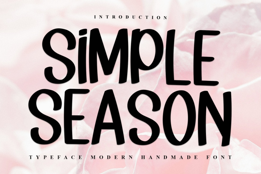 Simple Season Handmade Font - Download Free Font