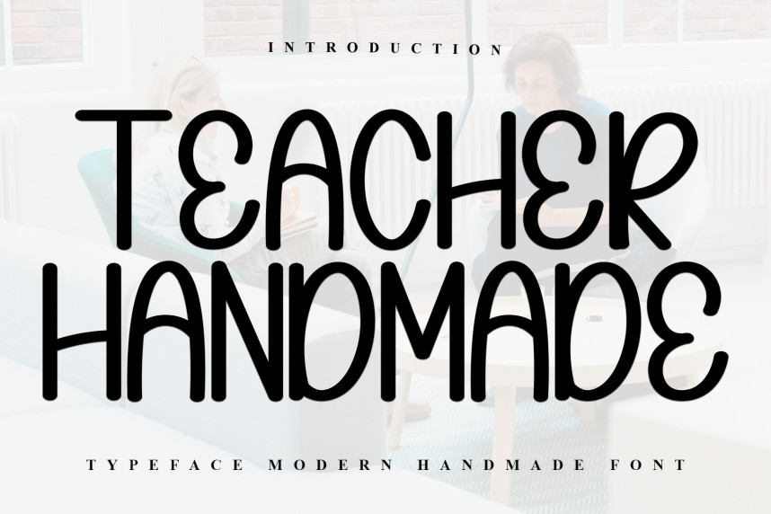 Teacher Handmade Font - Befonts