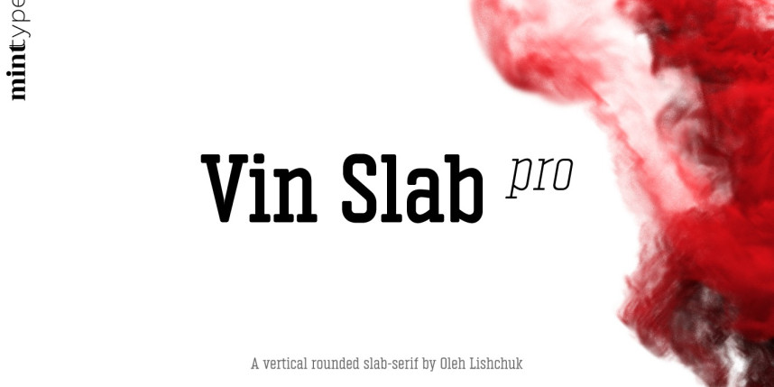 Vin Slab Pro Font - Befonts