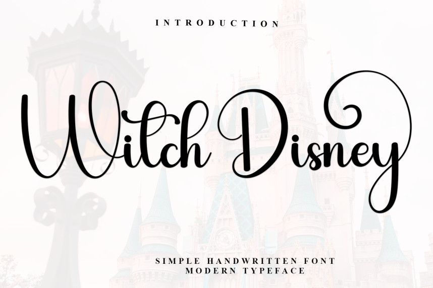 Witch Disney Handwritten Font - Download Free Font