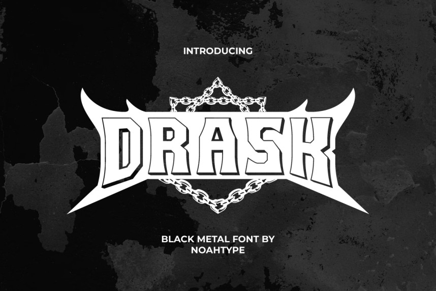 Drask Font - Befonts