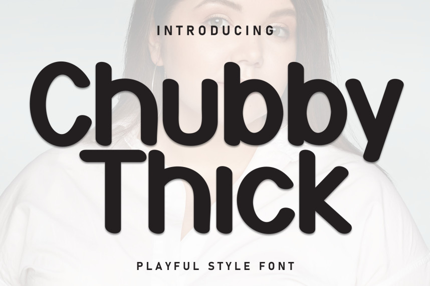 Chubby Thick Playful Font - Download Free Font