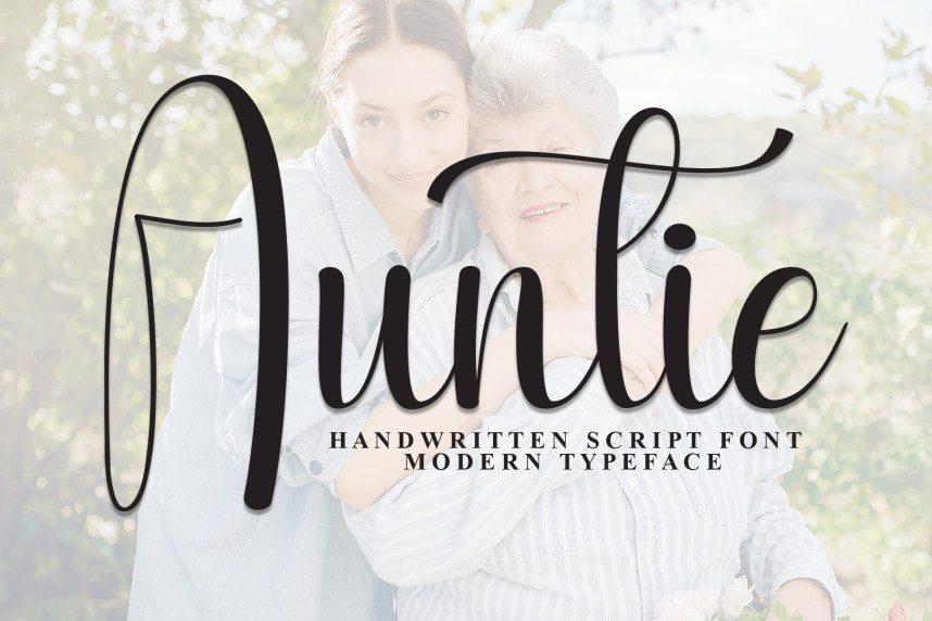 Auntie Handwritten Script Font - Download Free Font