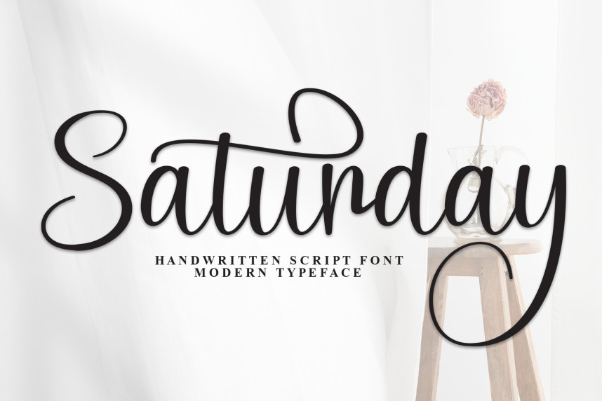 Saturday - Modern Style Font - Download Free Font