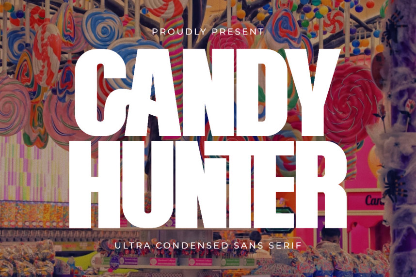 Candy Hunter Font - Download Free Font