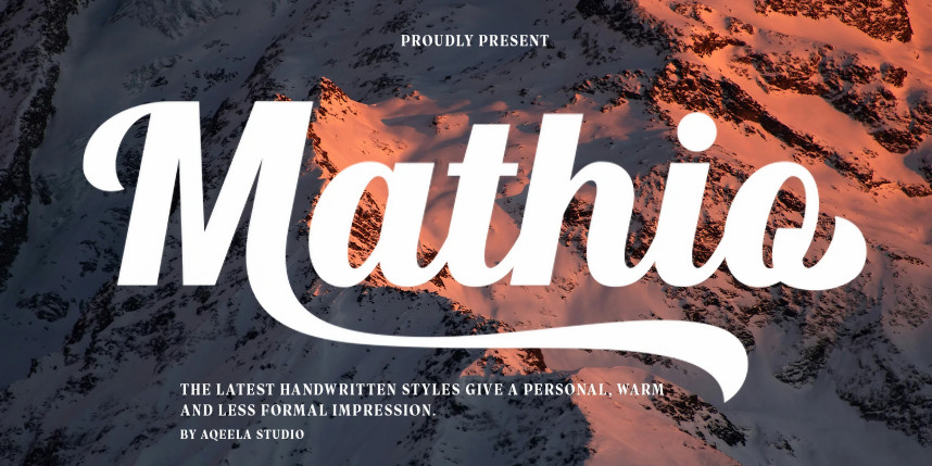 Mathio Font - Download Free Font