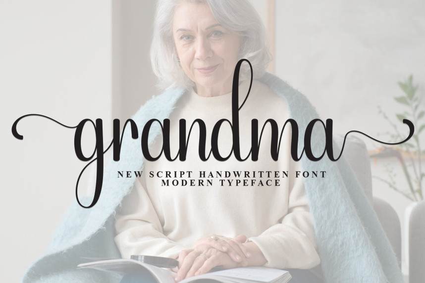 Grandma - New Script Handwritten Font - Download Free Font