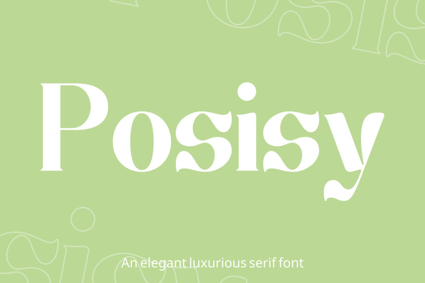 Posisy Font - Befonts
