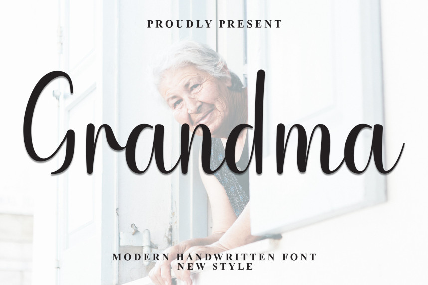 Grandma - Modern Simple Font - Befonts