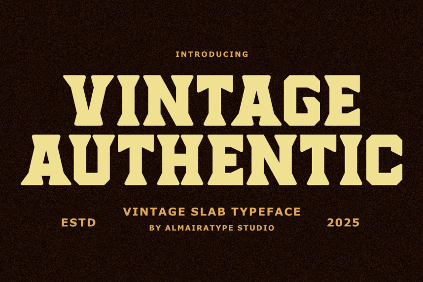Vintage Authentic Font - Download Free Font