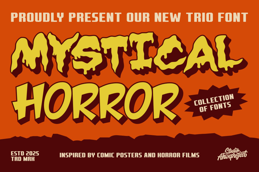 Mystical Horror Collection 2 Font - Befonts