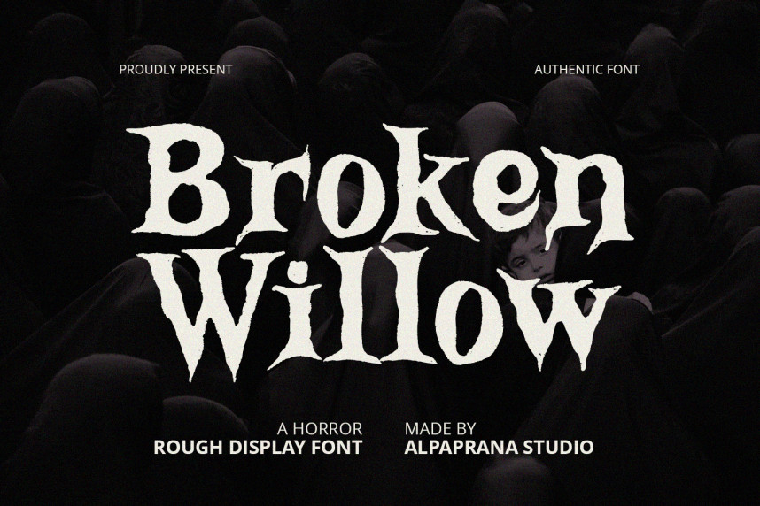 Broken Willow Font - Download Free Font
