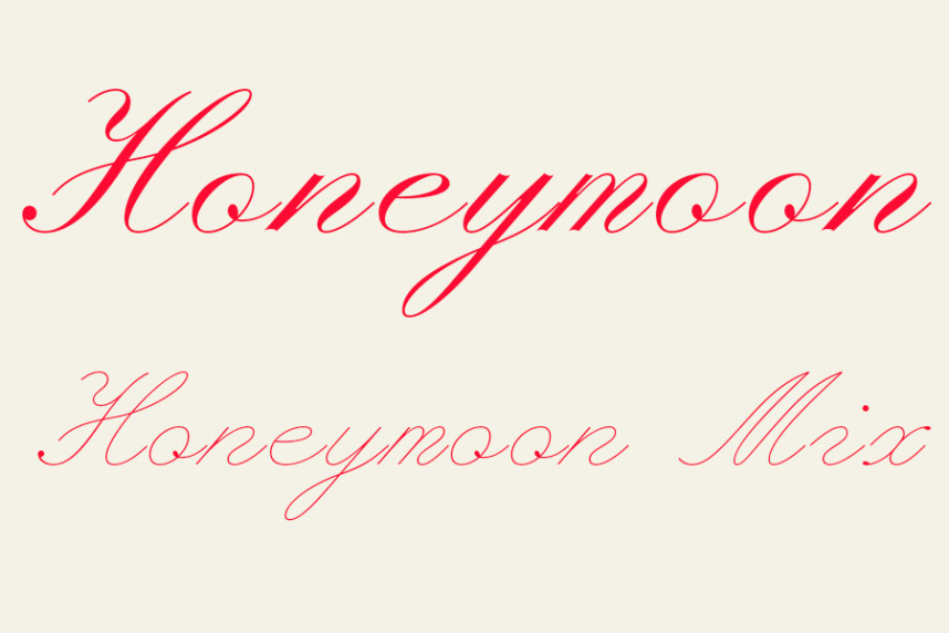 ABC Honeymoon Font Family - Download Free Font