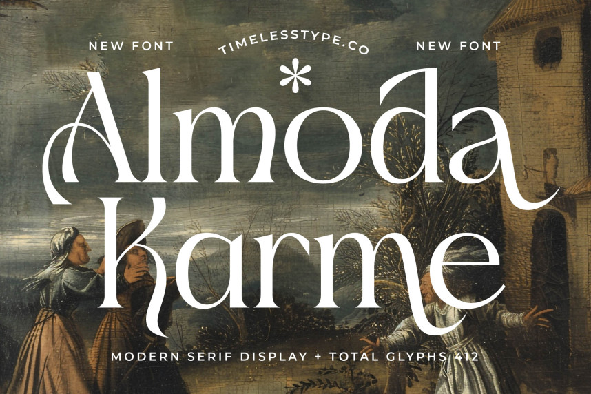Almoda Karme Font - Download Free Font