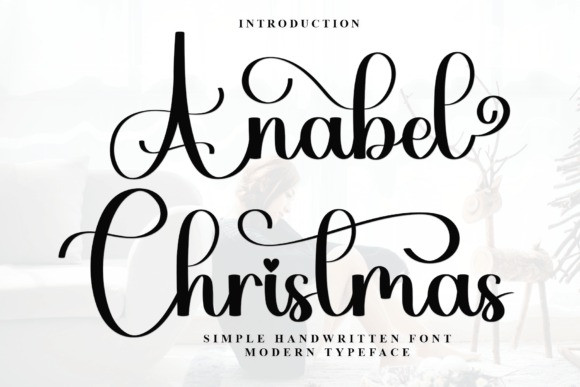 Anabel Christmas Style Script Font - Download Free Font